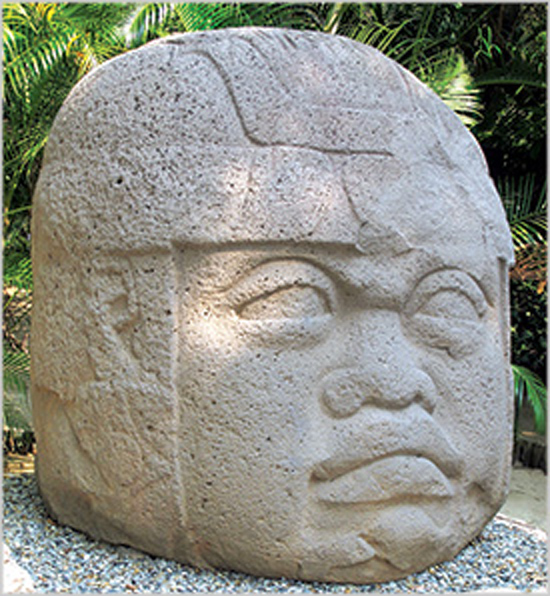 Olmec head. Smithsonian Institution. – Sunnyside History Project